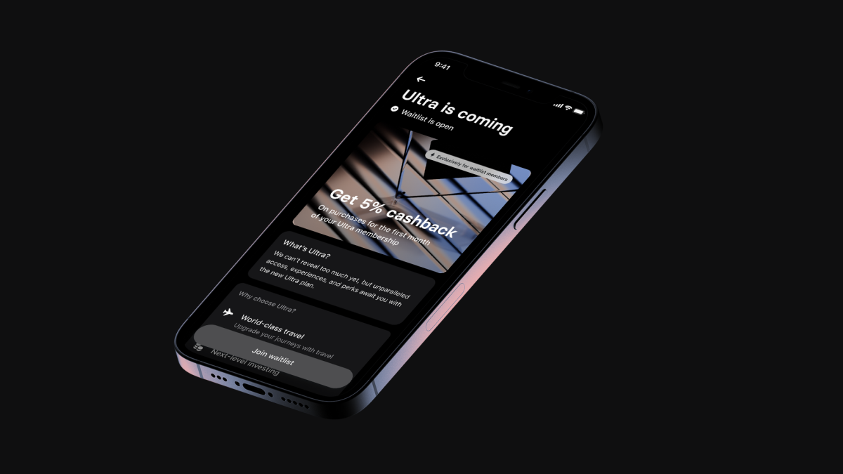 Revolut announces Ultra, a new top-tier membership – boio.ro